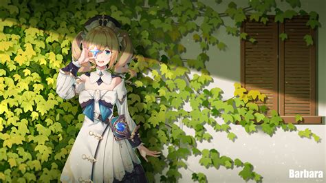 Genshin Impact Shimeji Barbara K Hd Genshin Impact Wallpapers Hd My Xxx Hot Girl