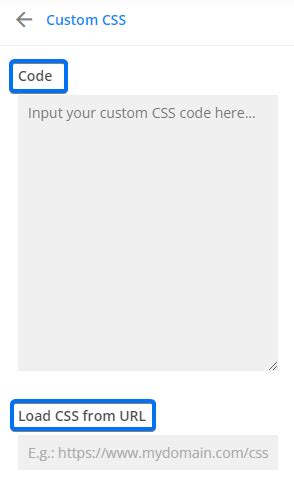 Help How To Use Custom CSS On Forms FormBuilder