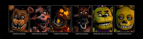A Collection Of Some Extra Ucn Icons Fivenightsatfreddys