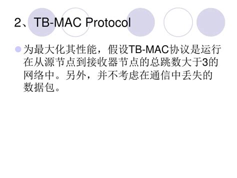 Ppt A Threshold Based Mac Protocol With Energy Efficiency For