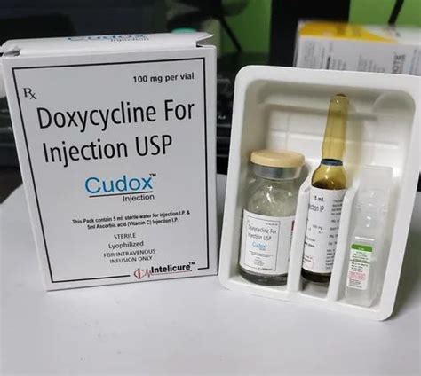 Doxycycline Injection 100mg At Rs 45 Vial In Baddi Id 2851939908930