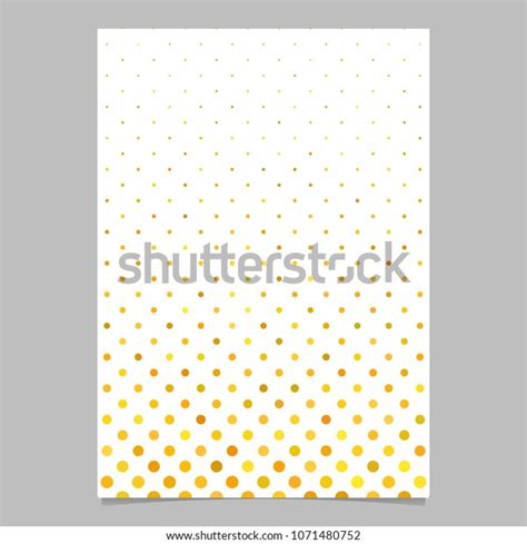 Repeating Circle Pattern Flyer Template Vector Stock Vector Royalty Free 1071480752 Shutterstock