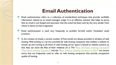 Sender Policy Framework Spf An Email Authentication Technique Pptx