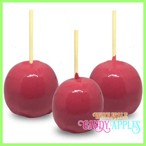 Pink Candy Apples