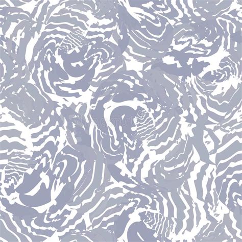 Abstract Seamless Floral Pattern With Dots And Leaves Ornamental Flourish Drawn Texture Stock