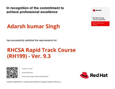 Adarsh Kumar Singh On Linkedin Rhcsa Linux Redhat Sysadmin