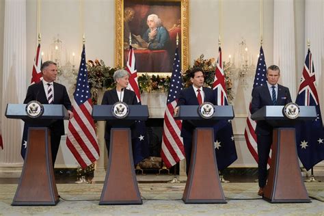 Rubio And Hegseth Discuss Indo Pacific Security With Australian