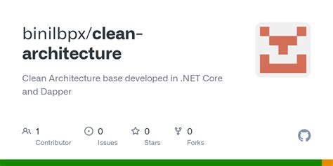 GitHub Binilbpx Clean Architecture Clean Architecture Base Developed In NET Core And Dapper