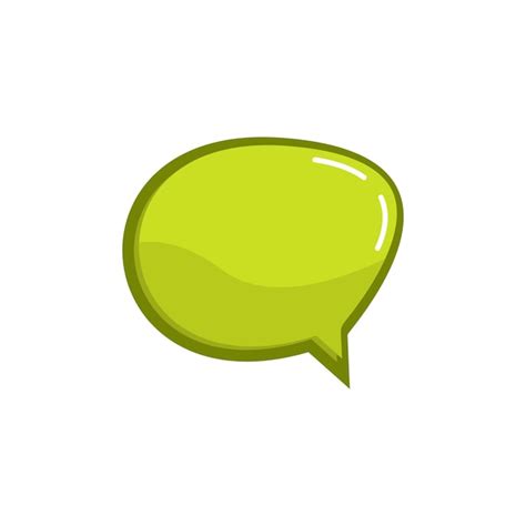 Premium Vector Gradient Speech Bubble Template