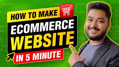 How To Make Ecommerce Website In 5 Minutes Ecommerce Website Builder Social Seller Academy
