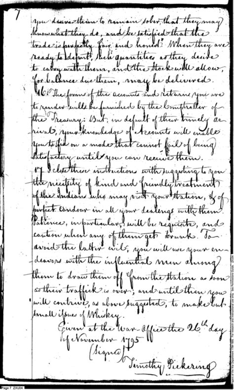 Papers Of The War Department · 1letterbook Zxu04 7  · Papers Of The