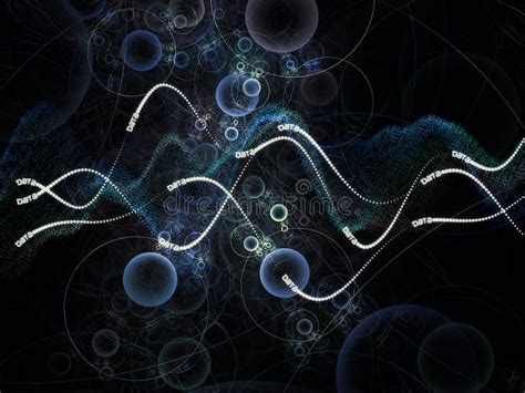 Sine Waves Of Lights Stock Illustration Illustration Of Sine 23582908