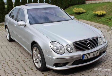 Mercedes E 55 AMG 500k - bazar - Hyperinzerce.cz