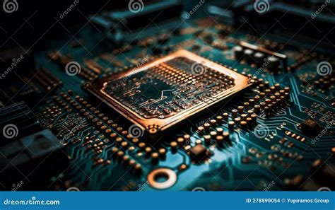 Complexity Of Semiconductor Circuit Board Reflects Progress In