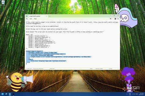 I Made A Simple Script To Install All My Apps On A New Pc Using Winget And You Can Make It Your Own