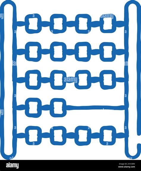 Abacus Counter Icon Doodle Illustration Stock Vector Image And Art Alamy