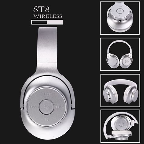 Bluetooth Headset Foldable Wireless Head Mounted Bluetooth Earphones Subwoofer Headphone Built