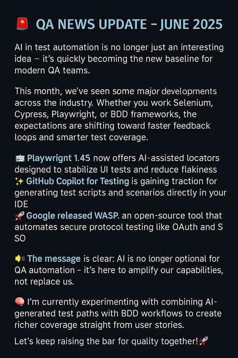 Qa Automationtesting Playwright Selenium Cypress Aiintesting Continuoustesting