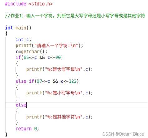 运算符、分支语句 csdn博客