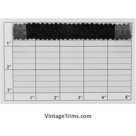 Black Inset Braid Braids Inset Repeating Patterns