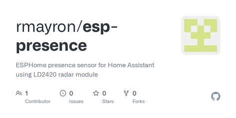 GitHub Rmayron Esp Presence ESPHome Presence Sensor For Home Assistant Using LD Radar Module