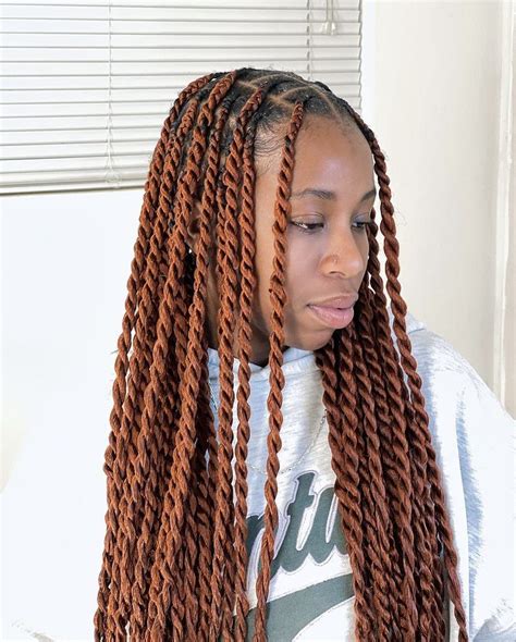 50 Knotless Braids Showcasing Bold And Beautiful Colors Medium Twist