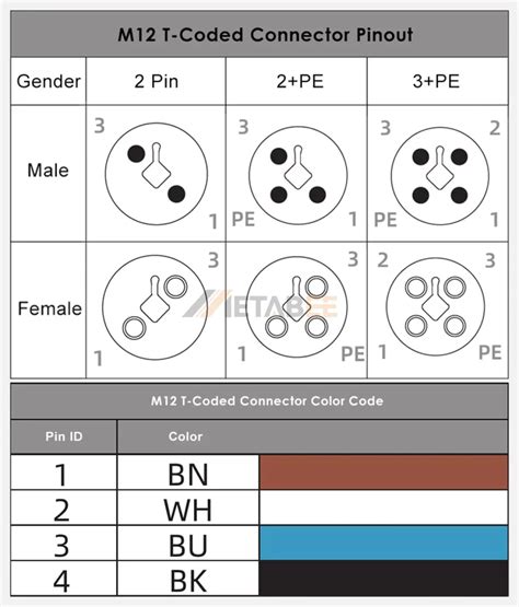 The Ultimate Guide To M12 Connector Pinout And Wiring Diagram Metabeeai