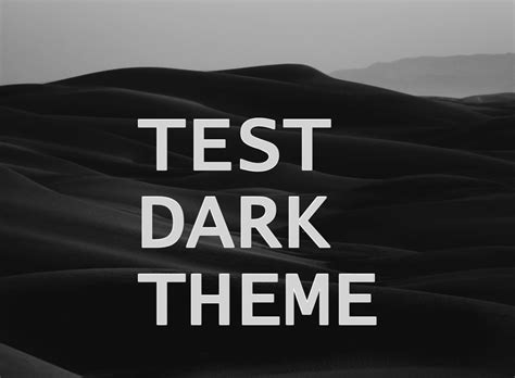 how to test dark mode preference in a browser