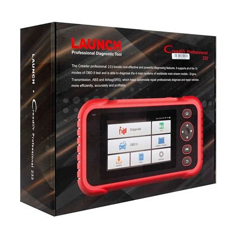 Car Scanner For Automobile Industry Launch Crp 233 Android At