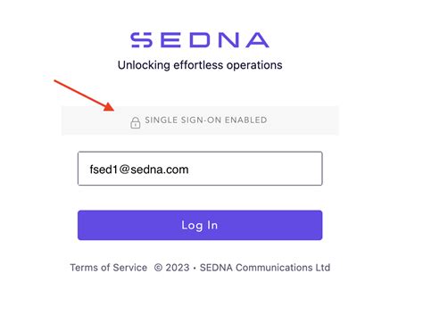 Account Or Password Is Incorrect Error When Login In From Sso Sedna