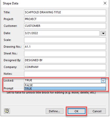 Creating A Title Block To Use In All New Drawings