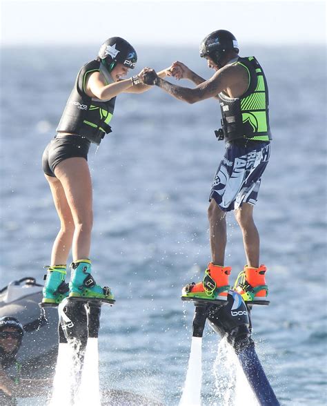 Kylie Jenner Having Fun On Vacation In St Barts Hawtcelebs