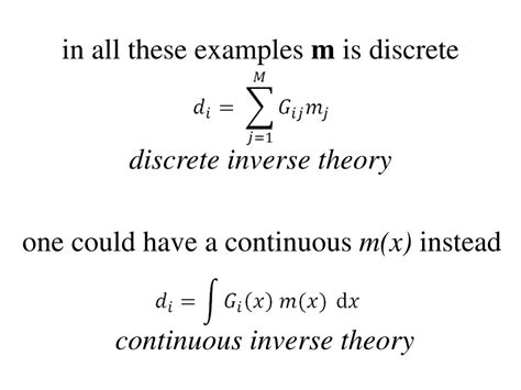 PPT Lecture 1 Describing Inverse Problems PowerPoint Presentation Free Download ID 257497