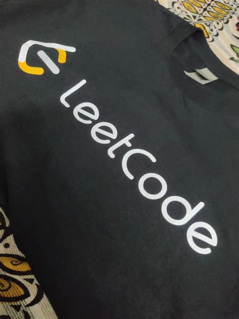 dsa leetcode tshirt consistency sde developer code leetcode