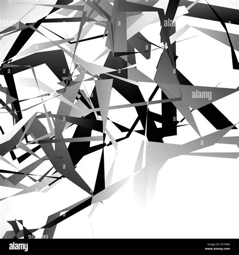 edgy angular overlapping shapes abstract geometric image vector