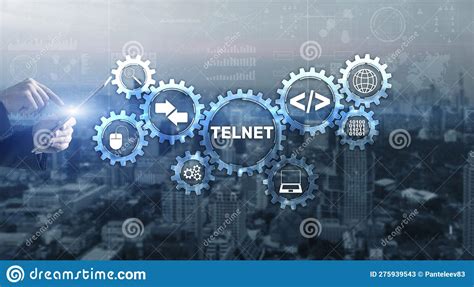 Teletype Network Protocol Telnet Virtual Terminal Client Internet And