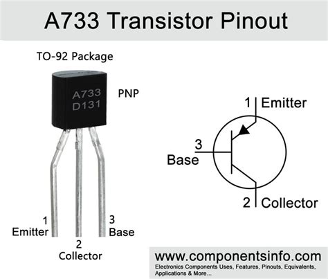 A733 Transistor Pinout, Equivalent, Datasheet, Features & Uses ...