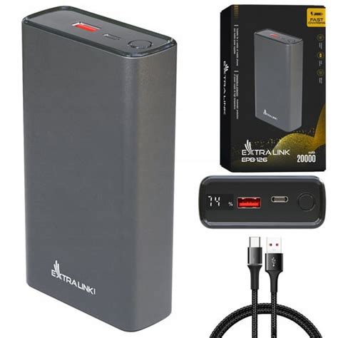 Power Bank 45w Pd Epb 126 20000mah DuŻa Moc Extralink Sklep Empikcom