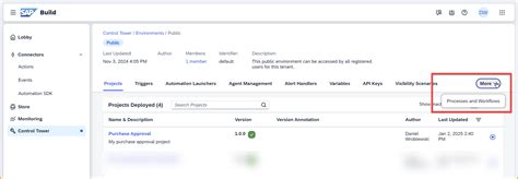 Create A Business Process Project Sap Tutorials