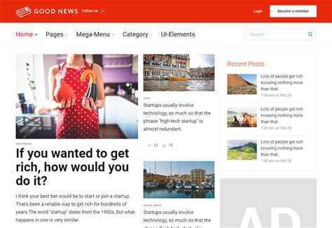 Discover The Perfect Bootstrap Blog Templates For Your Website [edition]
