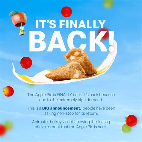 Mcdo Apple Pie The Comeback Behance
