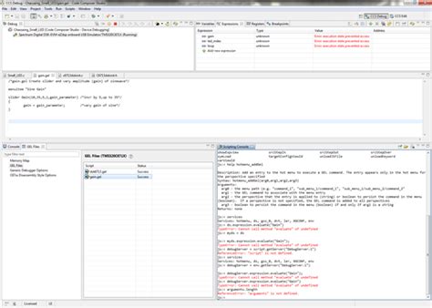 GEL Files In CCS V5 2 Code Composer Studio Forum Code Composer Studio TI E2E Support Forums