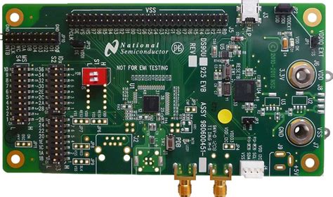 DS UB QSEVB Evaluation Board For The DS UB Q Gbps FPD Link III Serializer
