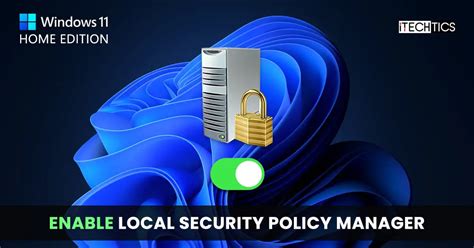 How To Enable Local Security Policy Secpol Msc In Windows Home Pro