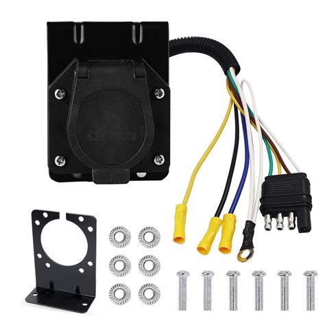 Buy Hpx Plug Connector Trailer Light Adapter 4 Pin To 7 Pin Adapter