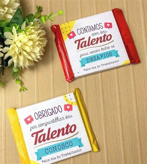 Mini Talento Dia Do Trabalho Elo7 Produtos Especiais