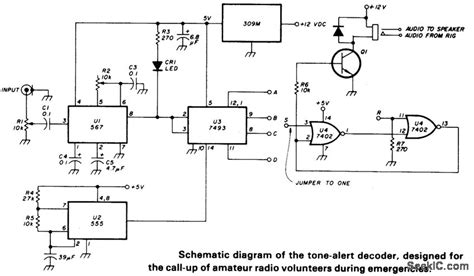 TONE ALERT DECODER Digital Circuit Basic Circuit Circuit Diagram SeekIC Com