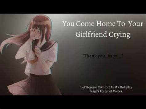 You Come Home To Your Girlfriend Crying | F4A | Reverse Comfort ASMR Roleplay - YouTube