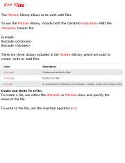 Working With Files In C A Comprehensive Guide Course Hero