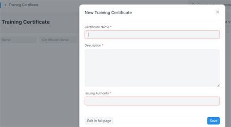 Credence Analytics Keeping Track Of Employee Training Certificate